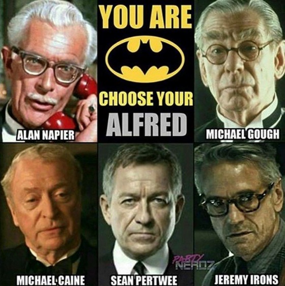 Michael Caine Alfred Meme