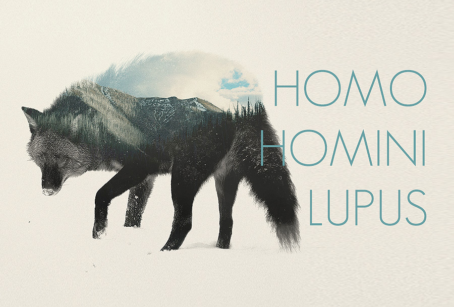 «Homo homini lupus est» = «O άνθρωπος για τον άνθρωπο λύκος είναι ...