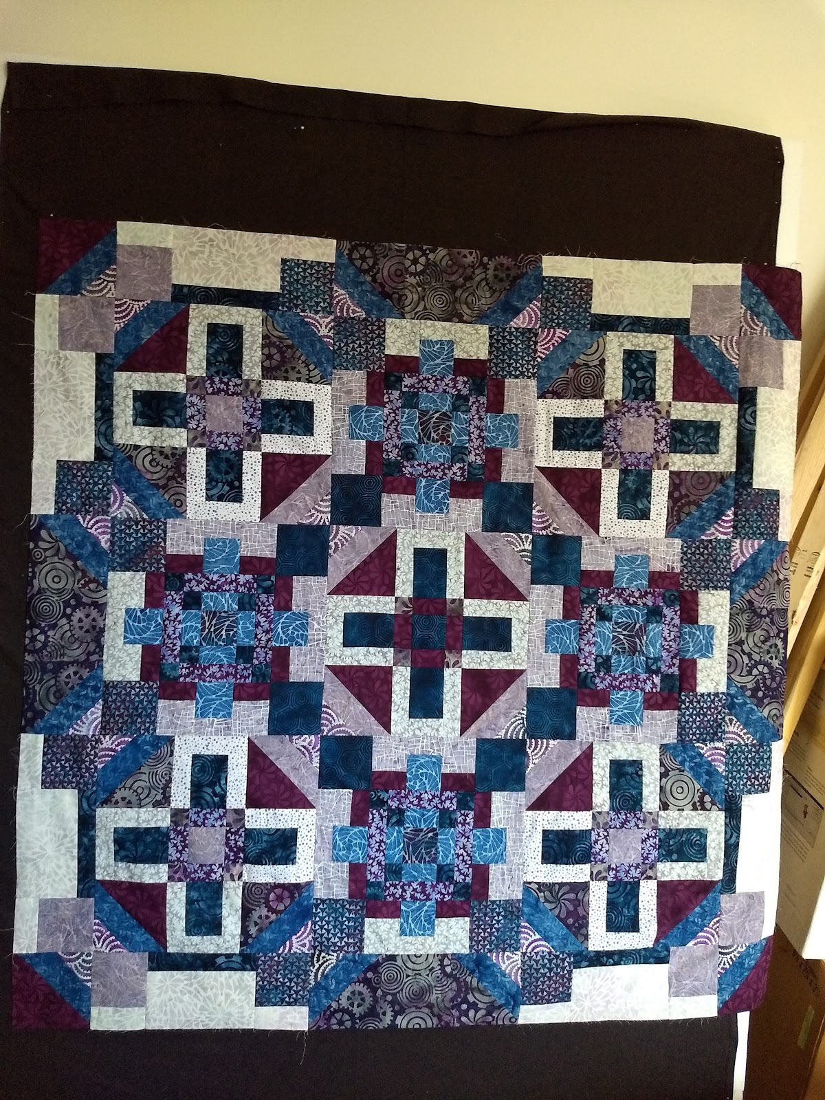 Websterquilt: Island Batik Steam Engine Collection Quilt Part 1