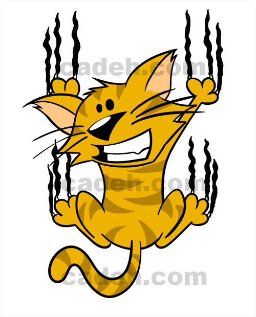 Cade's Sketch Blog: Cat Scratch