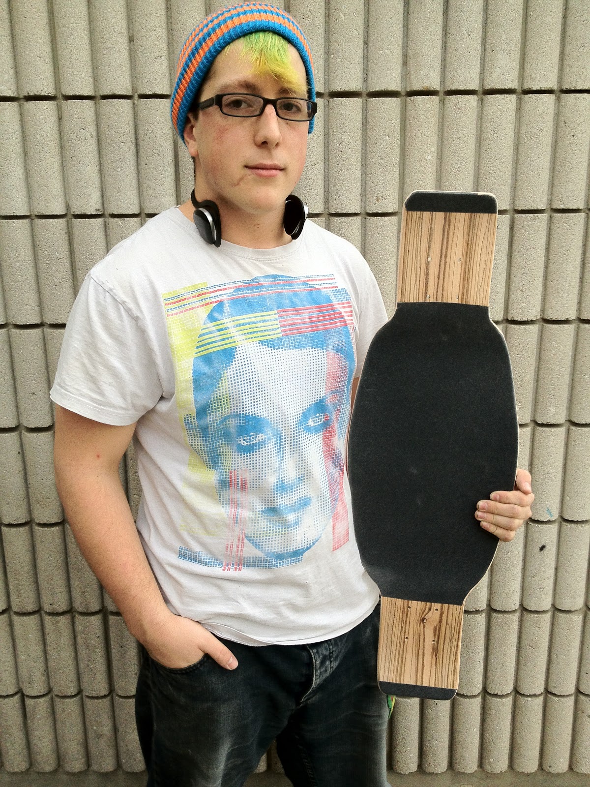 OASIS SKATEBOARD FACTORY: "High End" Kid Skwid Custom