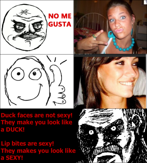 Random Musings: Duck Face