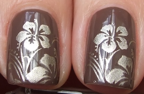 Nailstyle Essie Hot Coco With New Bundle Monster Stamping