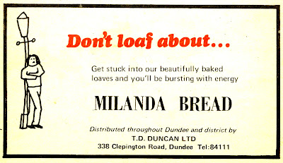 RETRO DUNDEE: MILANDA BREAD ADS - 1970'S