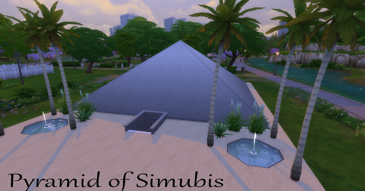 The Sims 4™ LOT: PYRAMID OF SIMUBIS