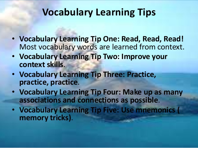 Teacher Neidinha Franca: Vocabulary Learning Tips