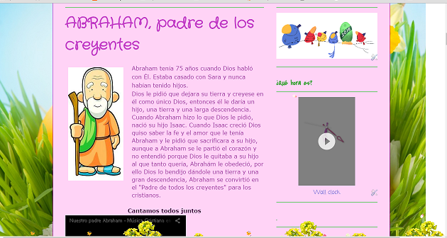 RELIGIÓN: Unidad 2.Los Patriarcas 2º Primaria
