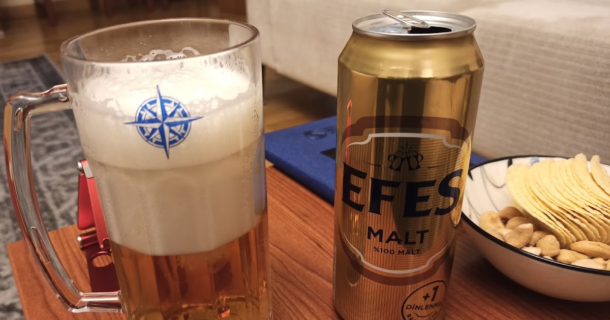Klasik Efes Malt Bira Değerlendirmesi - Yeni Sarı Kutusunda ve +1 ...