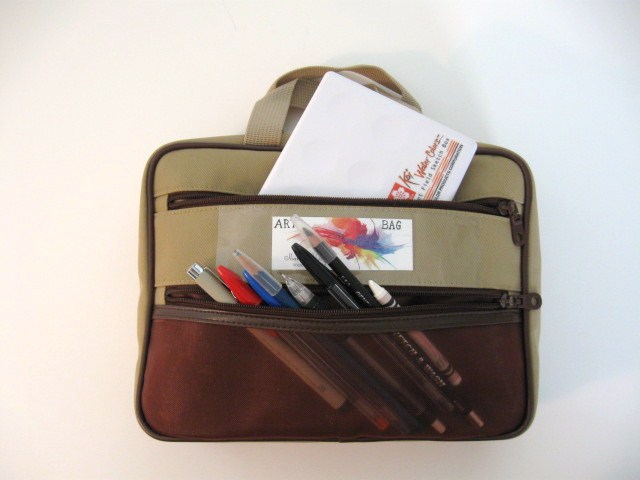 A Palette Full of Blessings: Art travel kit Bag