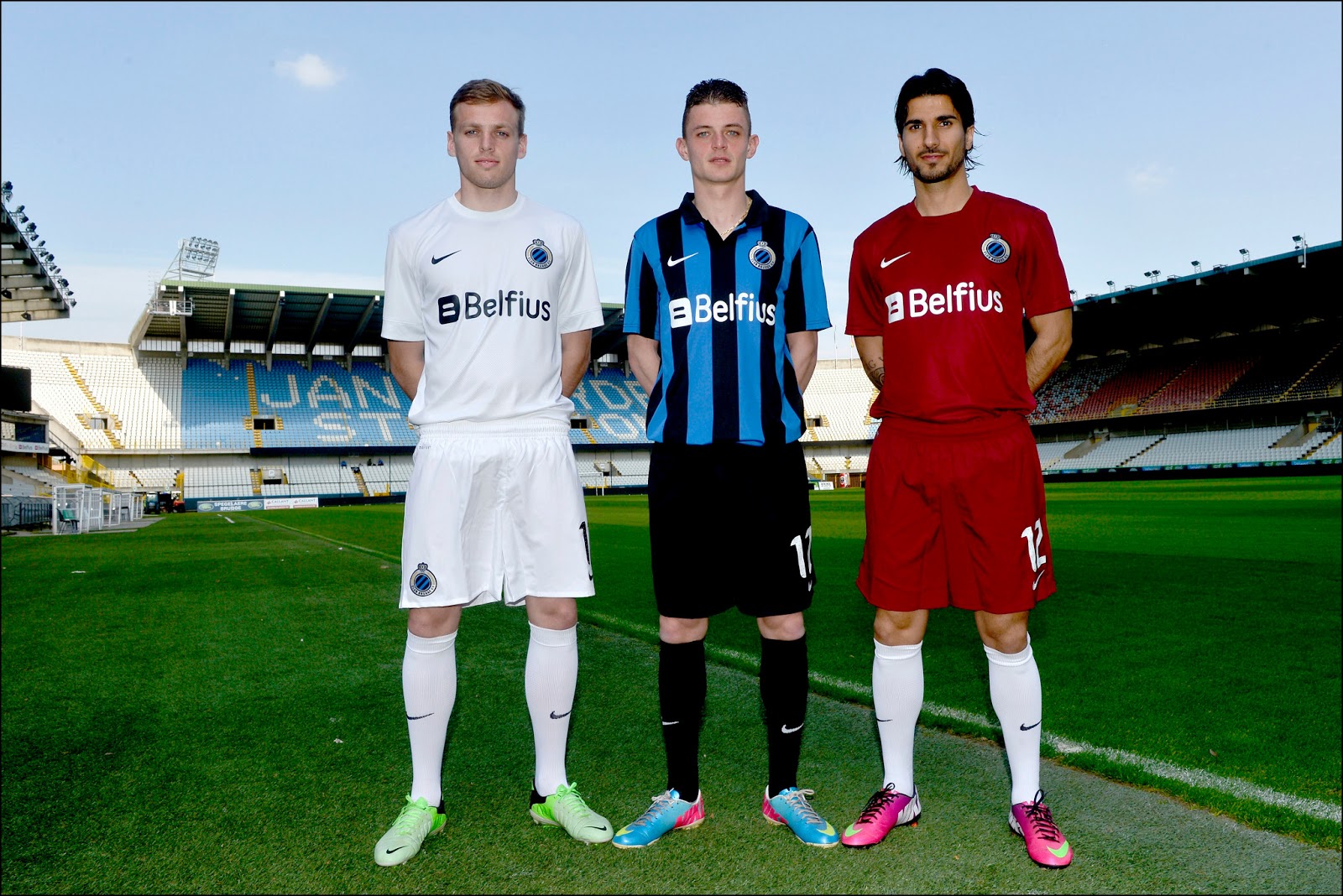 Nike Club Brugge 13/14 Home, Away + Third Kits Released - Footy Headlines