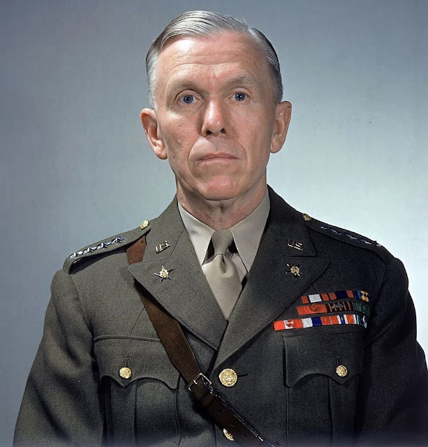 World War II in Color: Bio of George C. Marshall