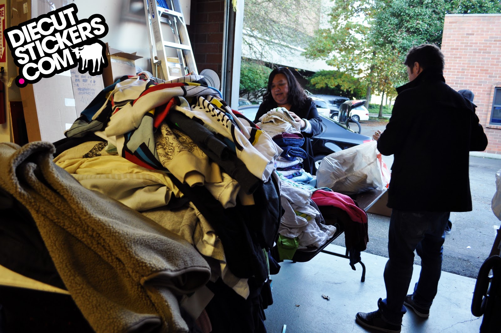 DIECUTSTICKERS.COM | BLOG: Heroes for the Homeless | Warm Clothing Drive