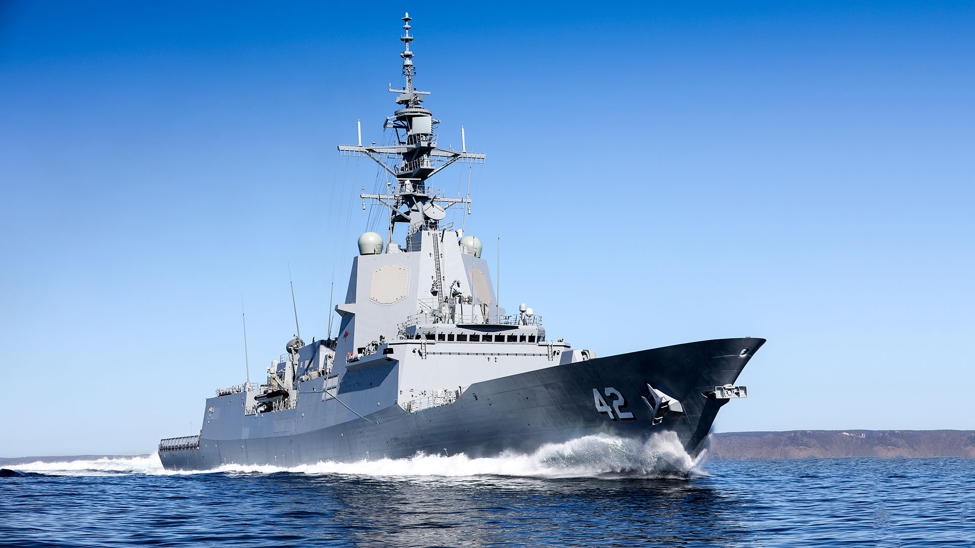 DEFENSE STUDIES: Australia's Third Hobart-class Destroyer Sets Off for ...