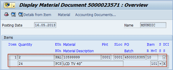 SAP: How to Create Goods Receipt in SAP: MIGO, MB1C, MB03