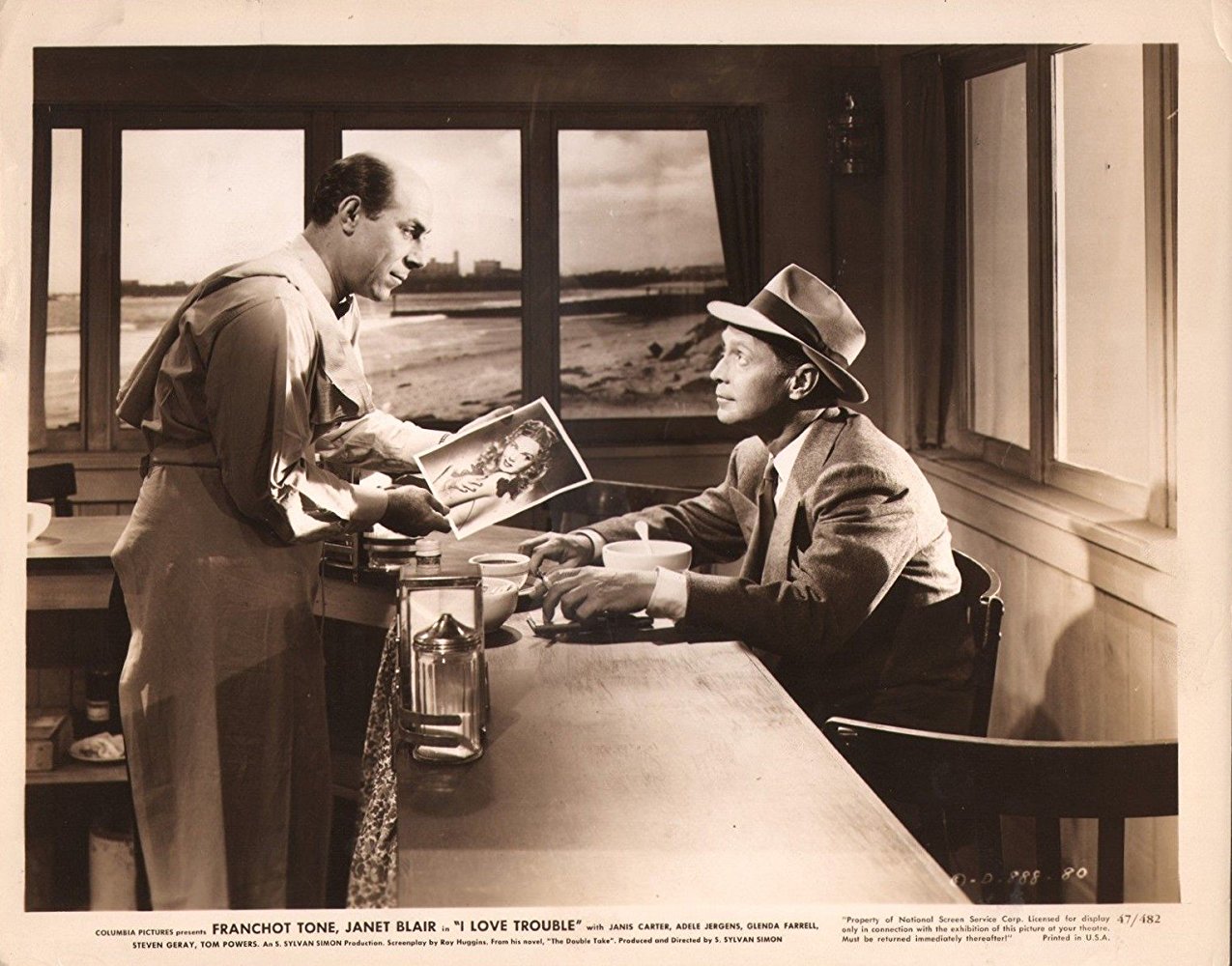 Laura's Miscellaneous Musings: Tonight's Movie: I Love Trouble (1948 ...
