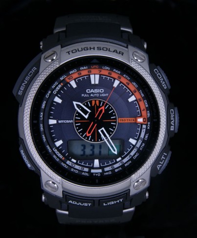 World Fashion Center: CASIO PROTREK PRG-500 "High Isn't Obstacle"