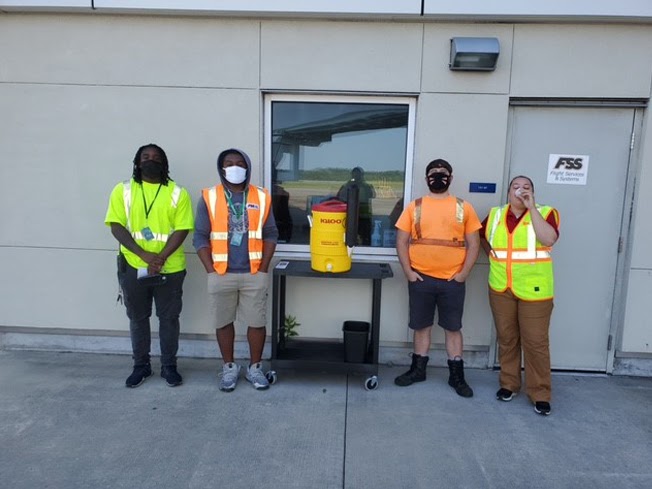 Flight Plan: Hydration Stations Arrive at FSS Location