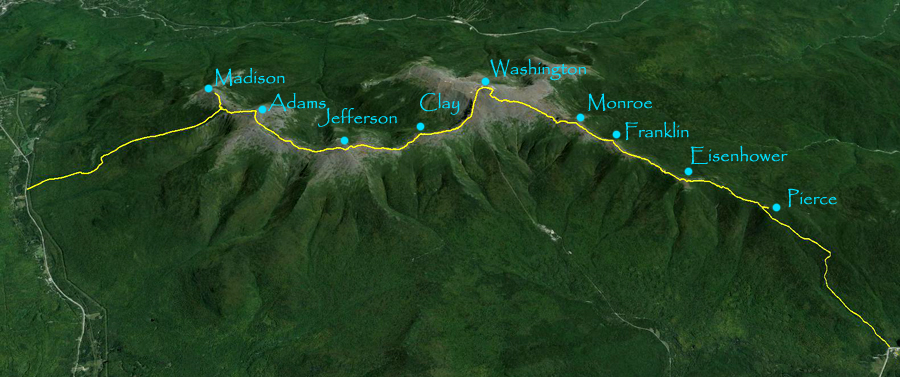 Hiking in the White Mountains: Stealing Presi's . . . Not So Shoulder ...