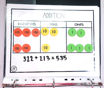Second Grade Guided Math Student Binder | The Lemonade Stand