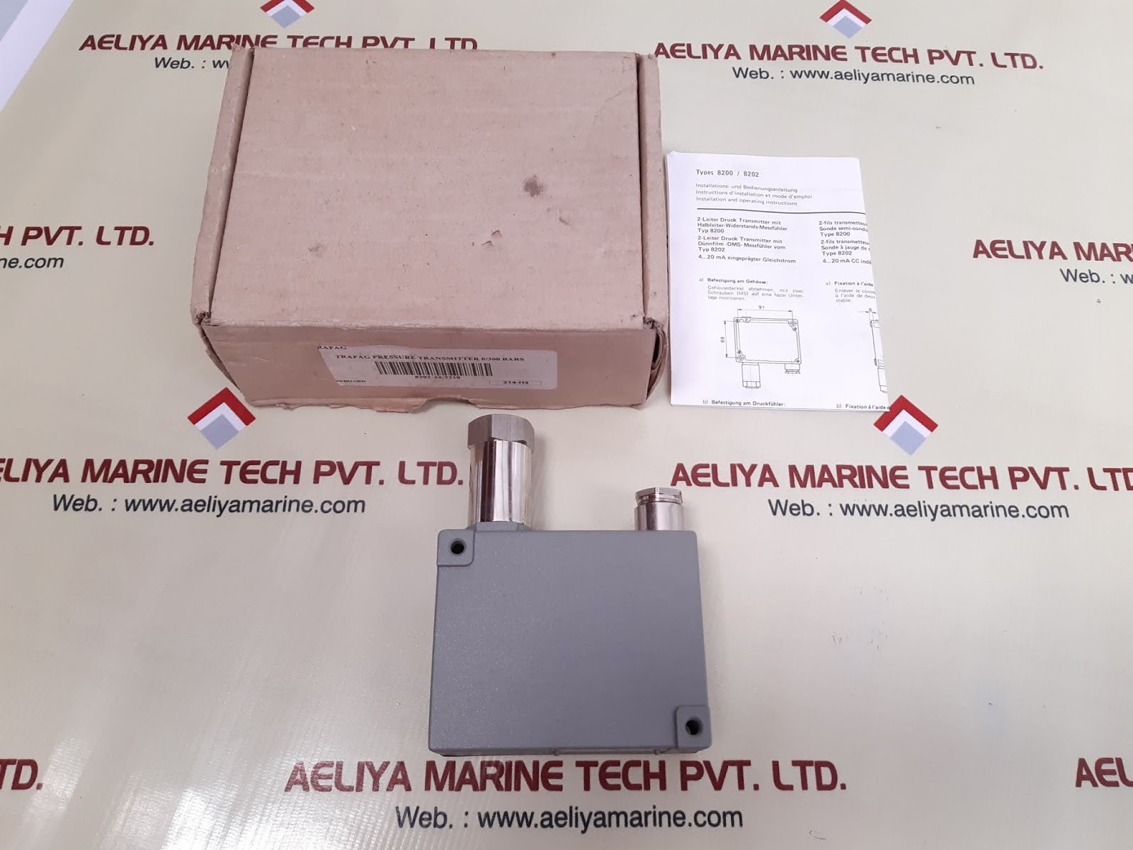 TRAFAG 8202.34.2210 PRESSURE TRANSMITTER - Aeliya Marine