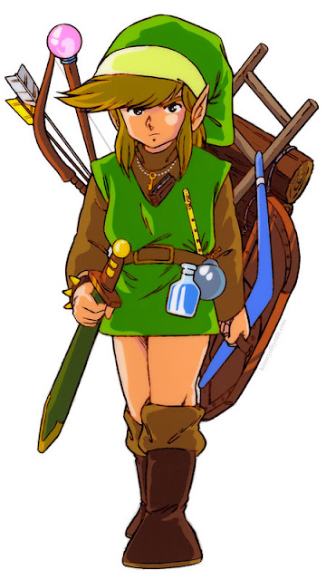 Insanely High-Rez Old-School Link Art ~ History of Hyrule