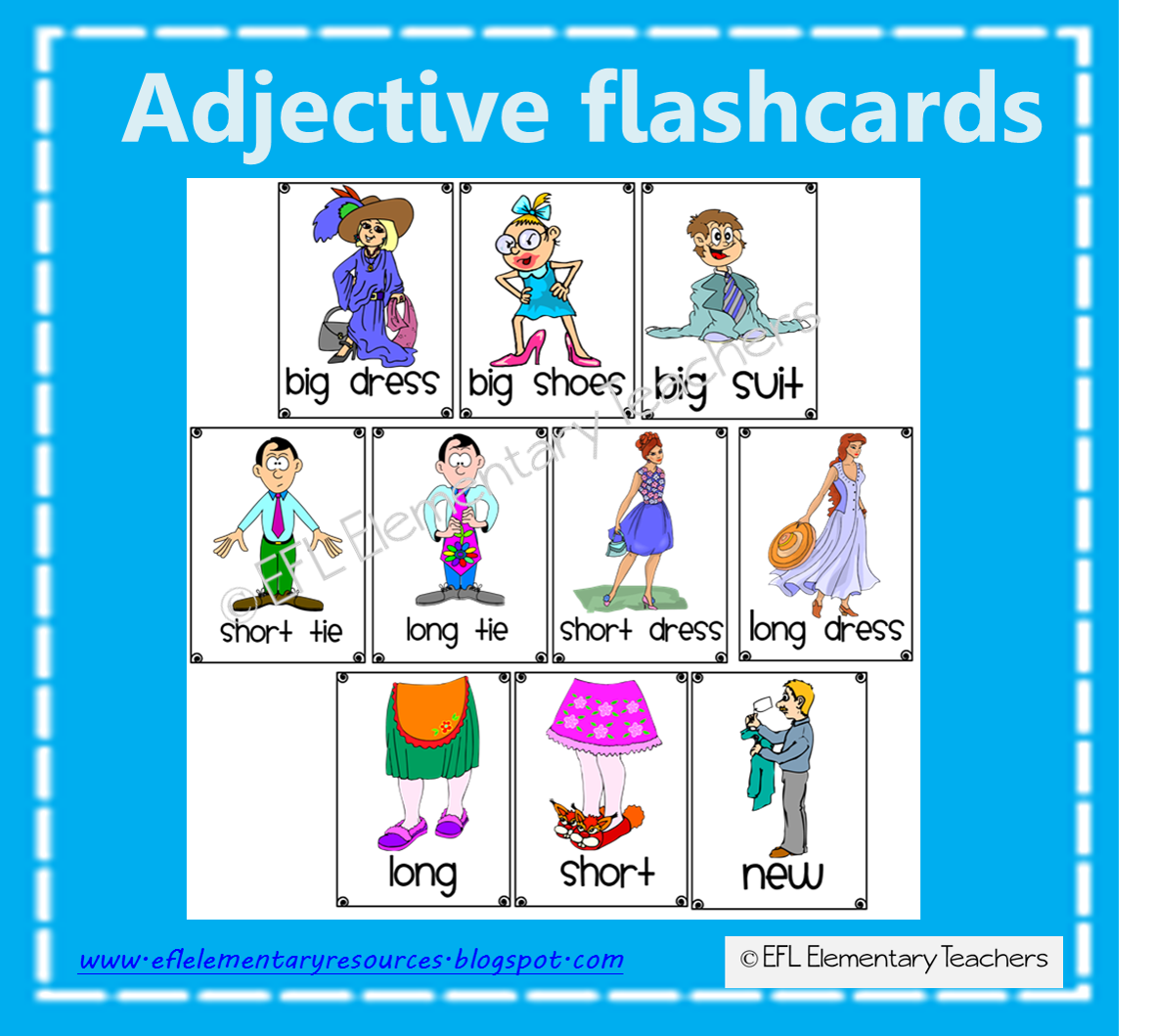 Adjective Picture Cards