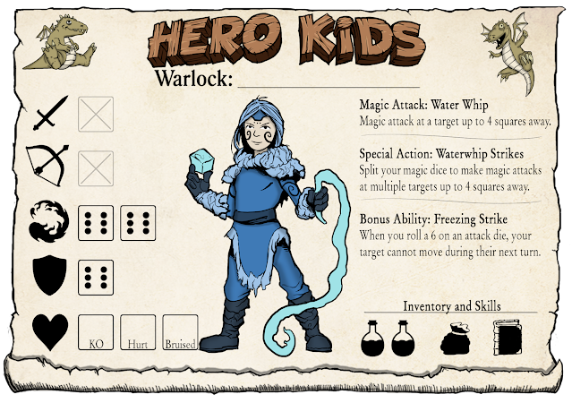 Hero Kids RPG: Heroes in full color