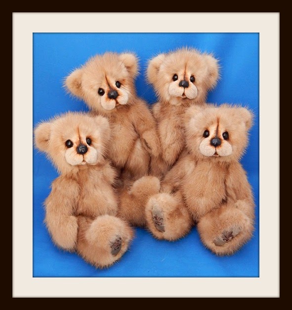 Designed By Kathy Myers: Eight Custom Teddies