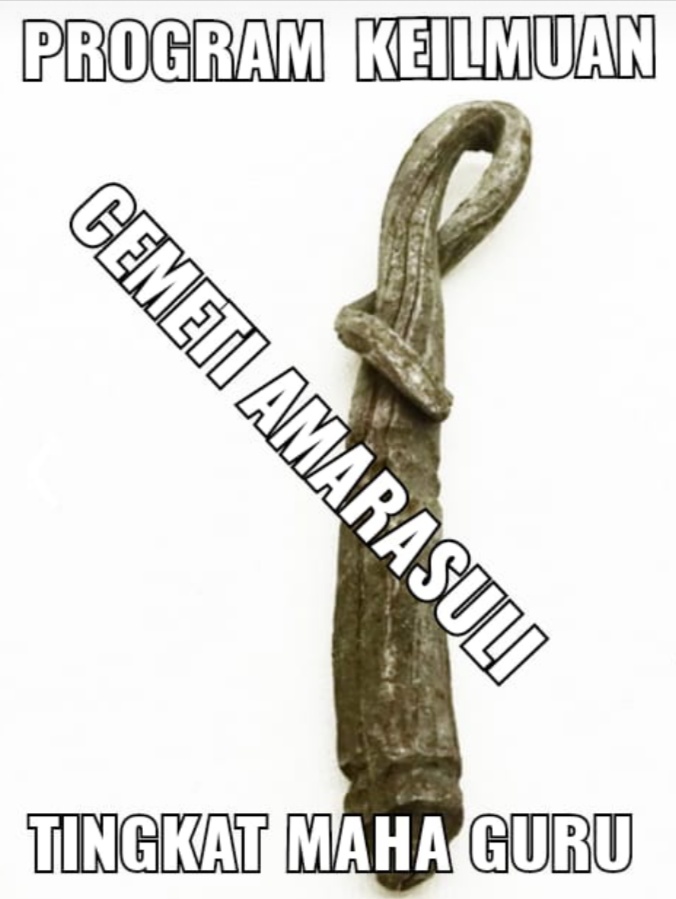 PROGRAM KE ILMUAN ILMU CEMETI AMAROSULI TINGKAT MAHA GURU