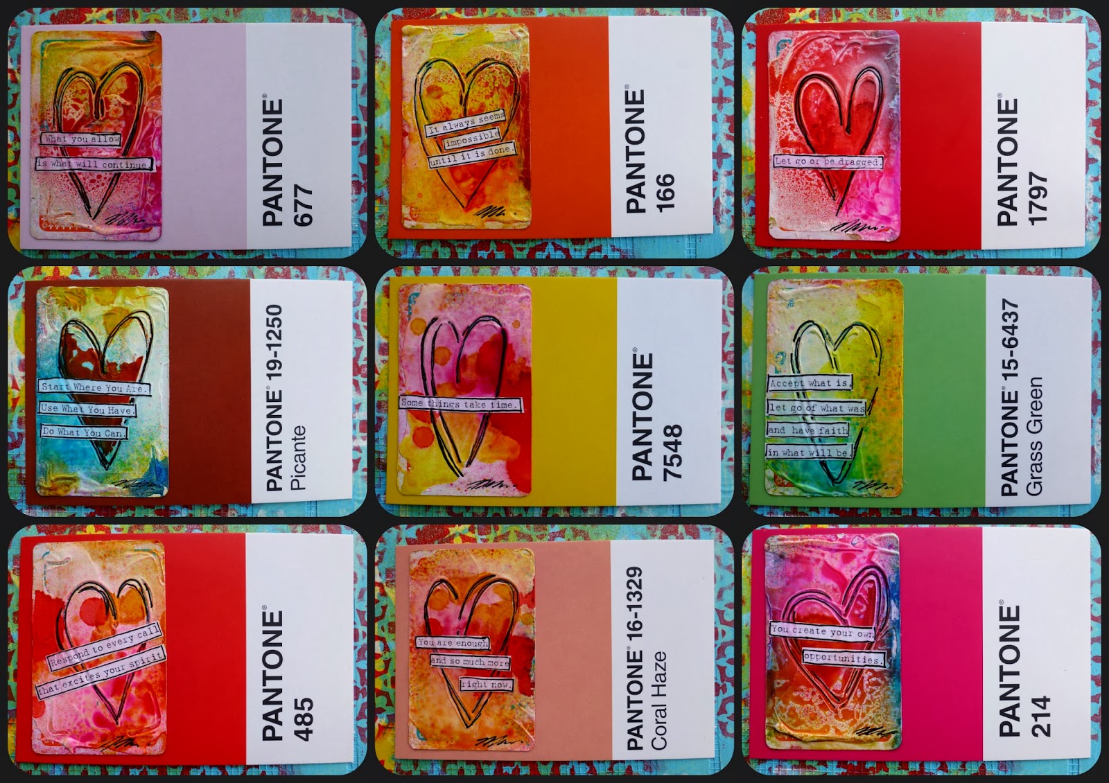Made by Nicole: Recycled Playing Card Postcards - Give Away