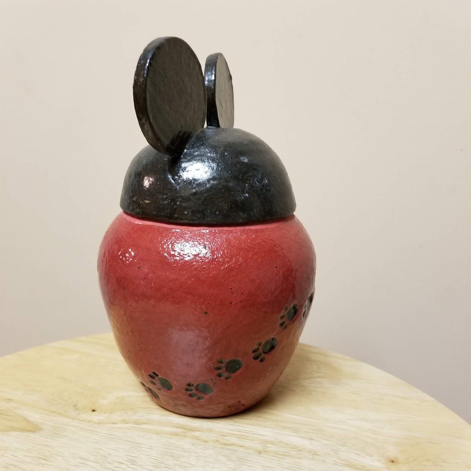 Ceramics : It's Just Dirt: My First Commissioned Piece : Mickey Urn