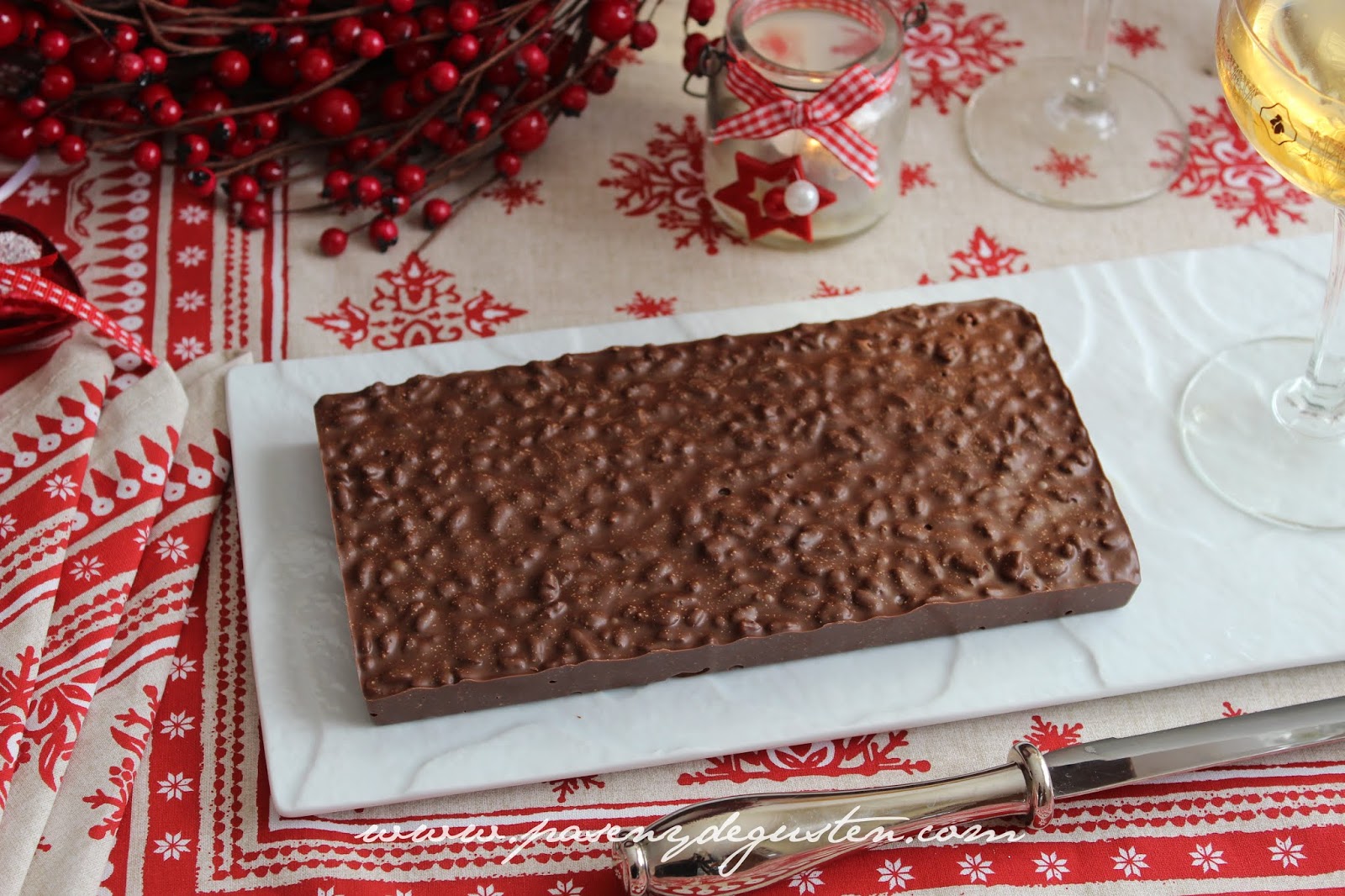 TURRÓN CRUJIENTE DE CHOCOLATE. - PASEN Y DEGUSTEN