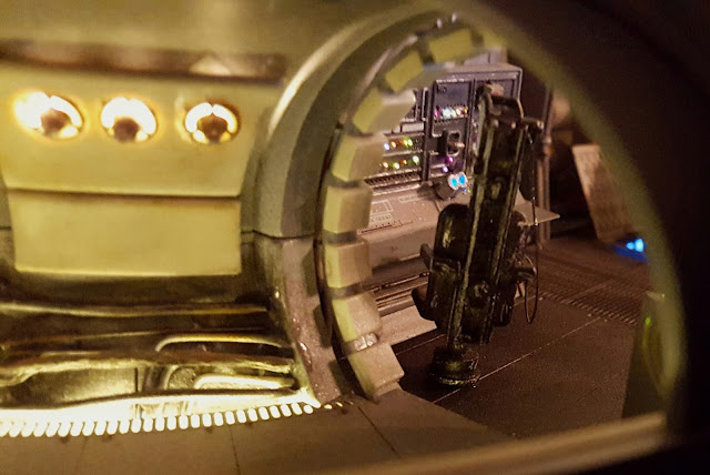 Millennium Falcon Model Build Diary: Pt. 21 Hold Nav Chair and Headset