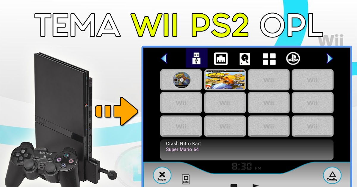 Descargar Tema WII para OPL PS2 - PS2 Infinity
