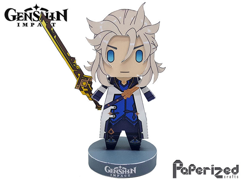 Genshin Impact: Albedo Papercraft | Paperized Crafts