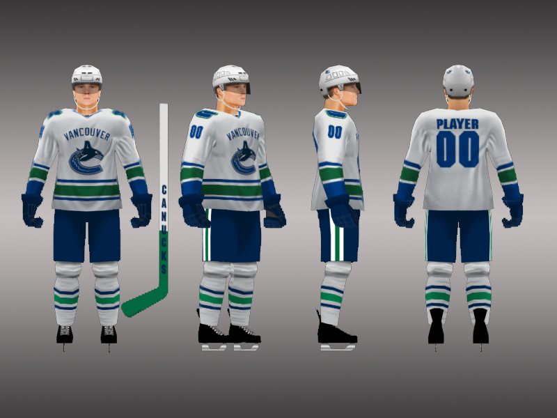 Doug Petty: Low Poly Hockey Players