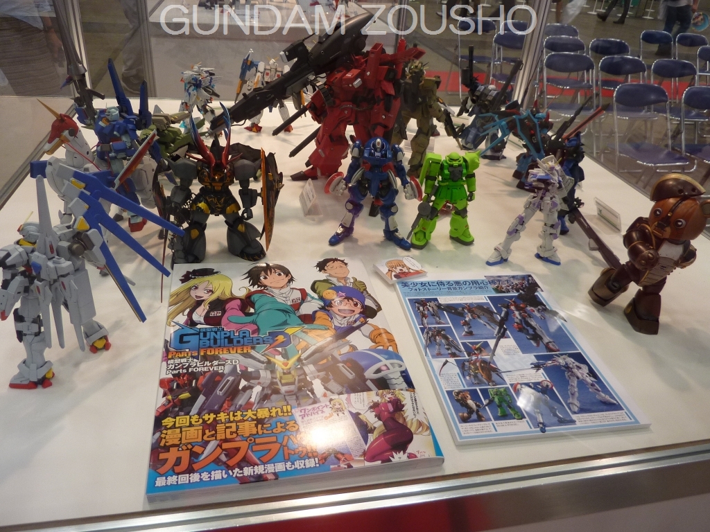 GUNDAM GUY: Gunpla Builders Base Booth - On Display @ C3 x Hobby