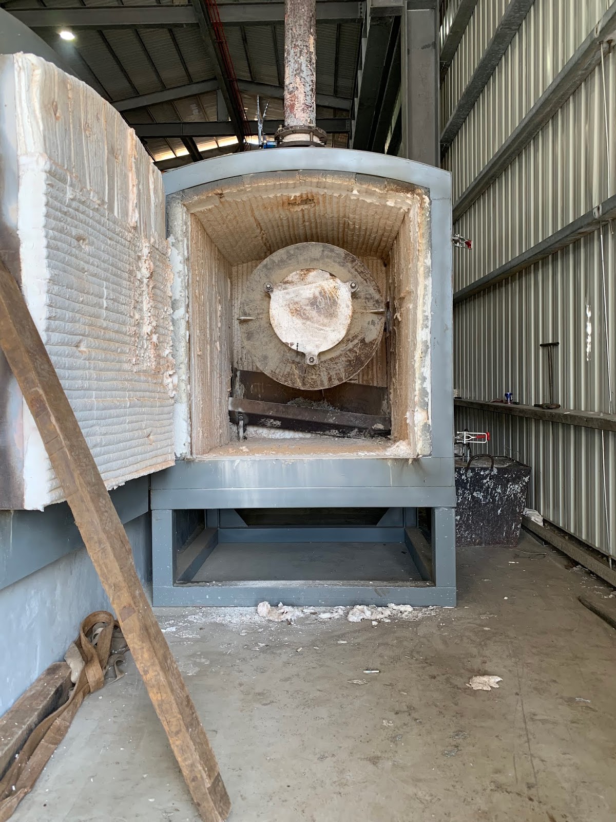 Galvanizing: Galvanizing: Zinc Ash recovery system.