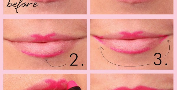 How Make Cupid Bow Lips Makeup Tutorial - Style Hunt World