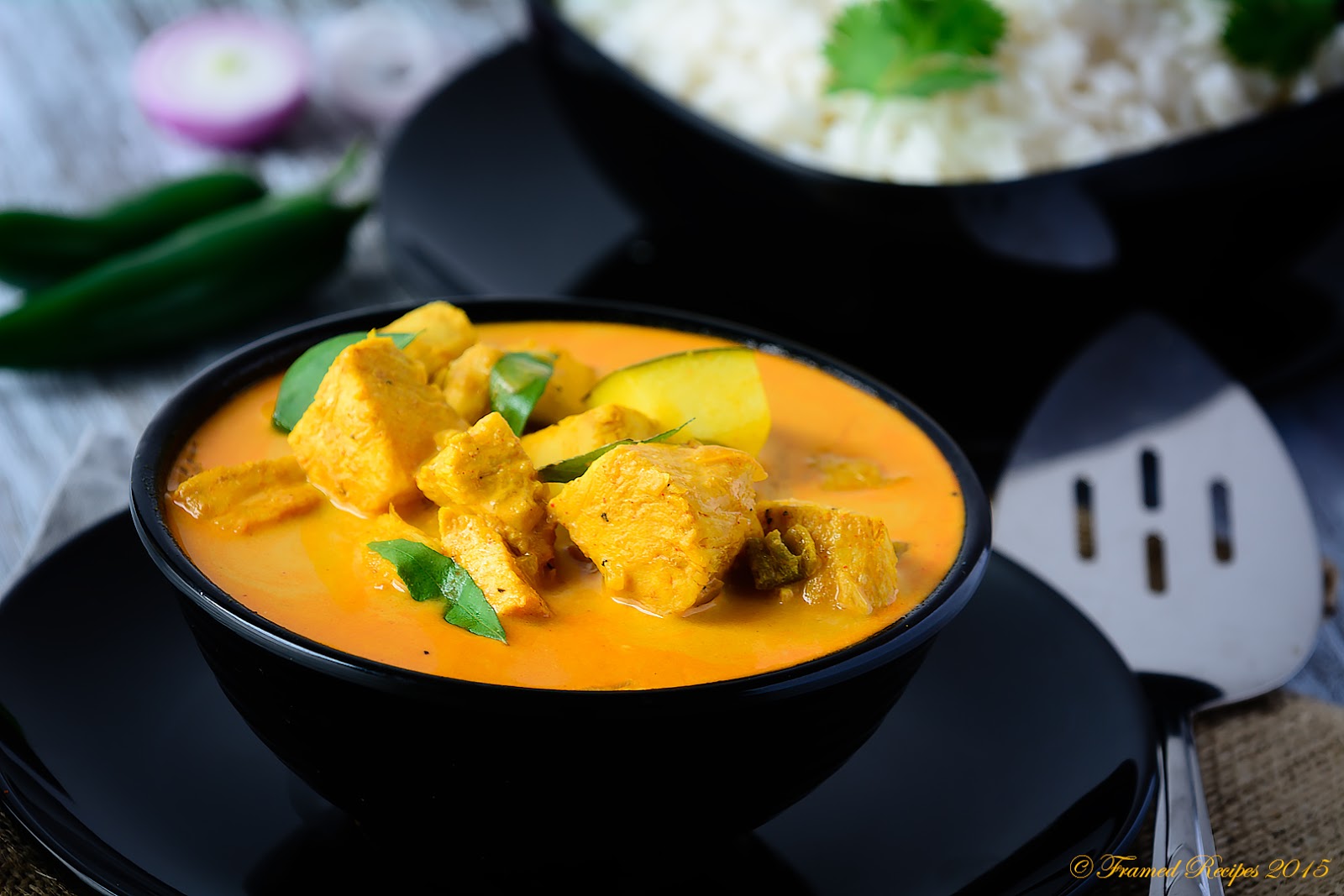 Fish Curry with Fresh Milk Easy to Make Recipe using Milk Fish ...