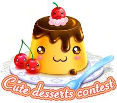 Postres delights desserts: logo y slogan