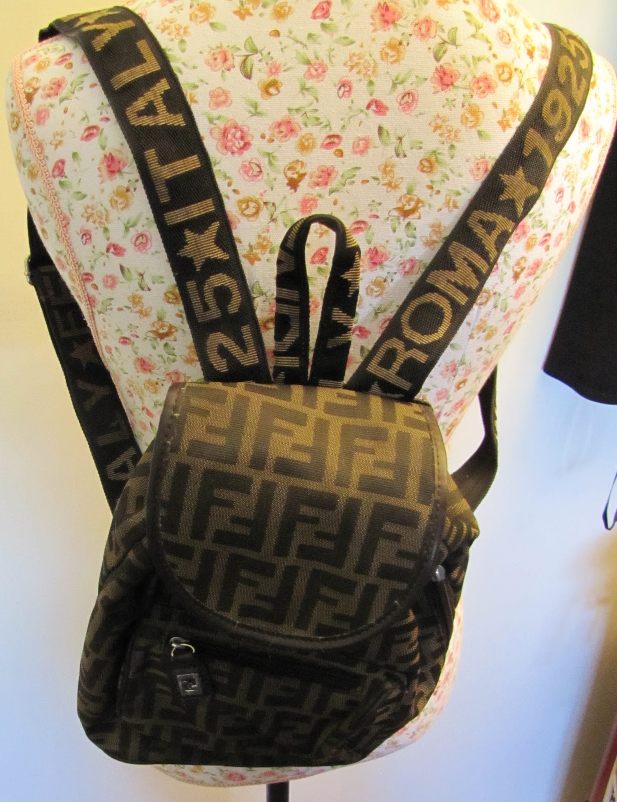 SHOP RightUpYourAly: Authentic FENDI Mini Backpack FOR SALE $200