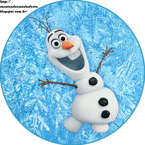 Kits Imprimibles Piquilin: Kit Imprimible Olaf Frozen GRATIS