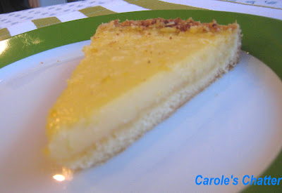 Carole's Chatter: Lemon Tart - Delicious but Sinful