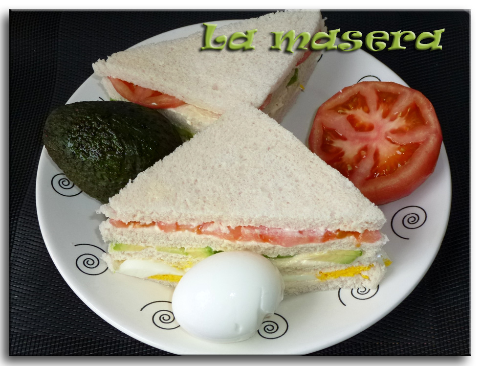 La masera: Sandwich triple peruano