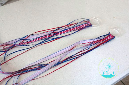 Dancing Ribbon Rings are a Simple Patriotic Craft - Life with Moore Babies