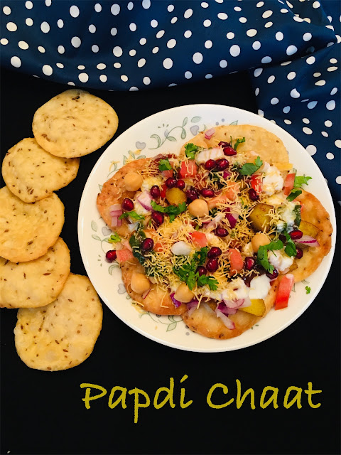 Papdi Chaat - From Sushma's Kitchen