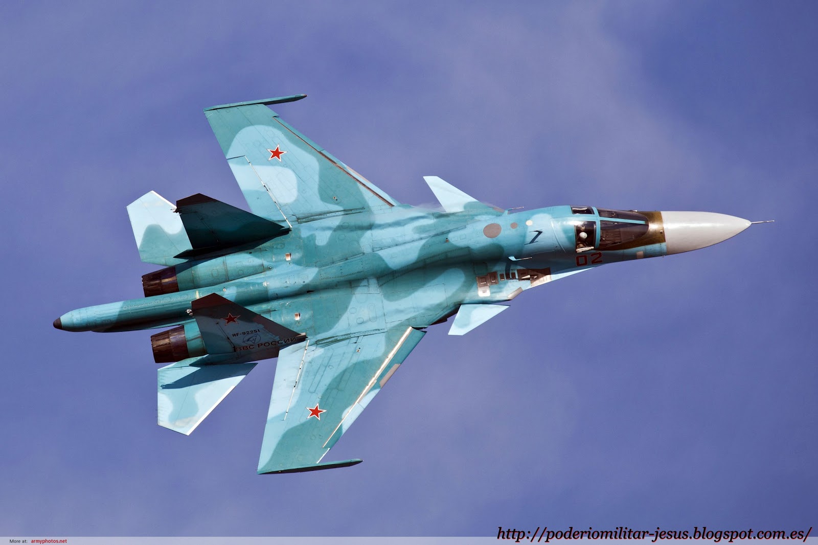 Poderío Militar: La Fuerza Aérea Rusa recibió 50 nuevos aviones de combate en 2018.