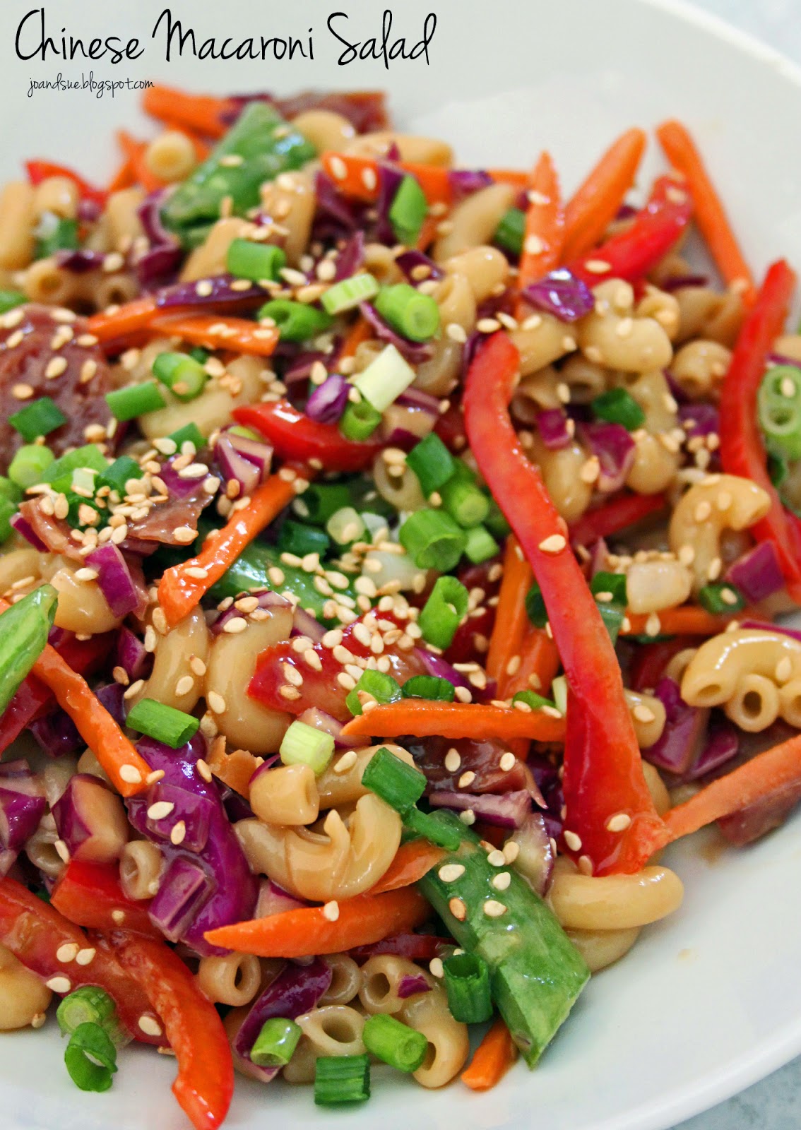 Jo and Sue: Chinese Macaroni Salad