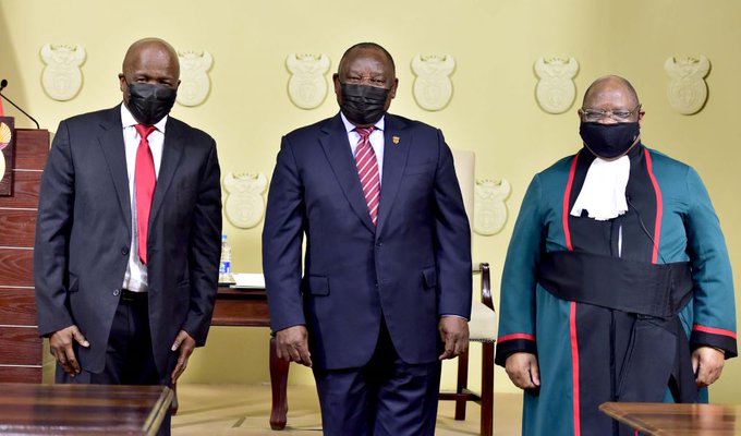 SOUTH AFRICA - NEW MINISTERS & DEPUTY MINISTERS SWORN IN FOLLOWING ...